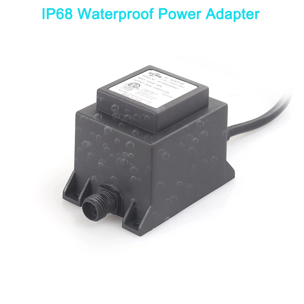 20w 12v 1670ma Ip68 Waterproof Transformer Ac Ac Adapter Waterproof ...