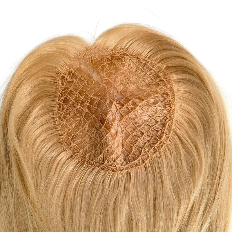 Integration Hairpiece System - Fishnet Swiss Lace Silk Top Base