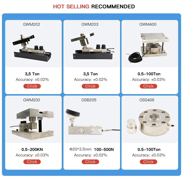 GWM205A Load Cell Mounting Kit - Precision Weighing Solutions