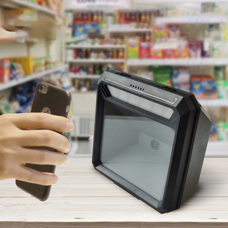 Automatic Scanning Hands Free 1d 2d Qr Code Reader Desktop ...