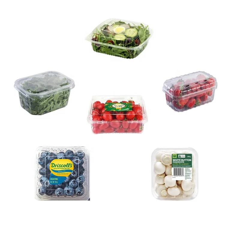 Fresh Frozen Vegetables Fruits Weighing Packaging,Punnet Box Packing ...