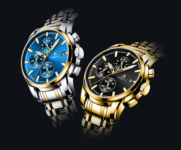 Top Quality Business Waterproof Quartz Man Wrist Watch Easy to Read ...