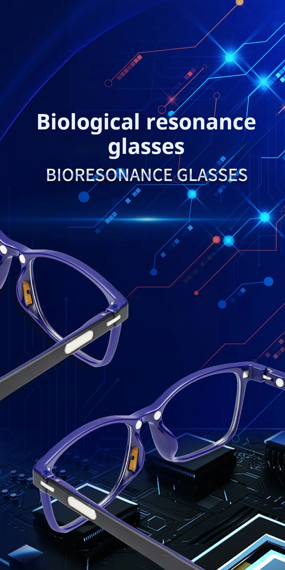 Bioresonance Chip Glasses - Energy Wave Terahertz Chip