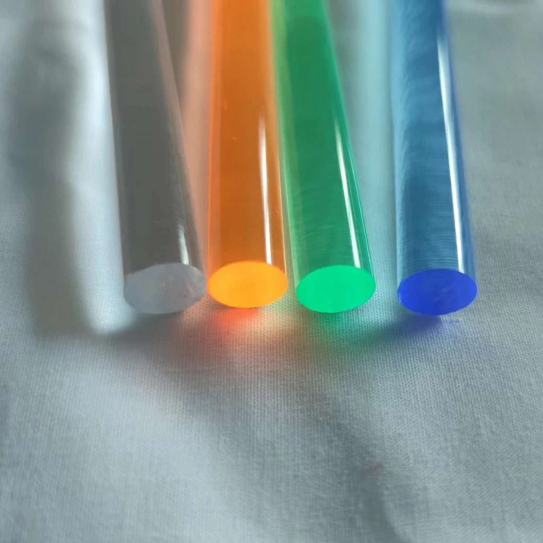 Acrylic PMMA Clear Colorful Plastic rod solid plastic rods| Alibaba.com