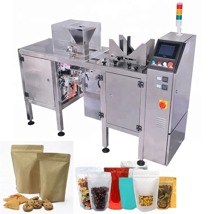 High Speed Snack Food Packaging Machinery For Popcorn And Potato Chips ...