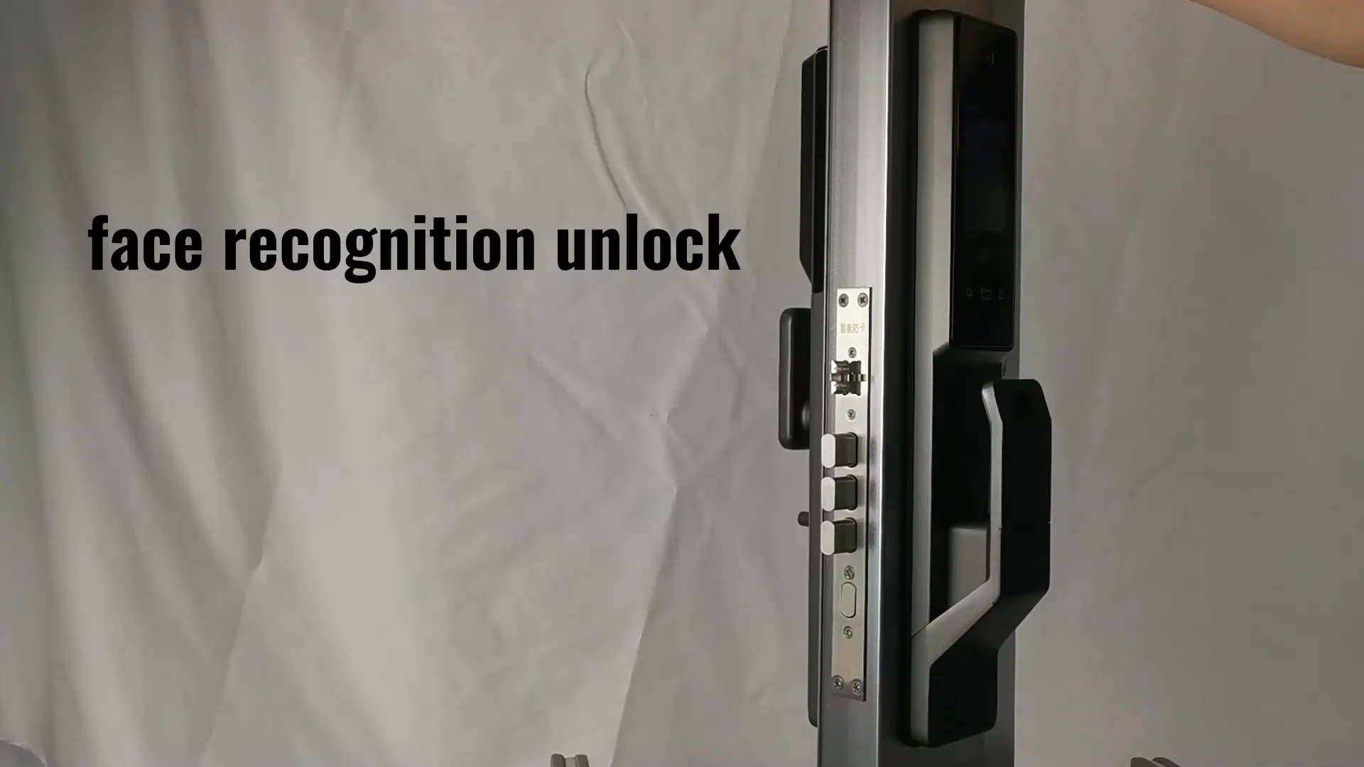 Smart 3d Face Recognition Door Lock Tuya App Voice Intercom Fingerprint Lock Biometric ...