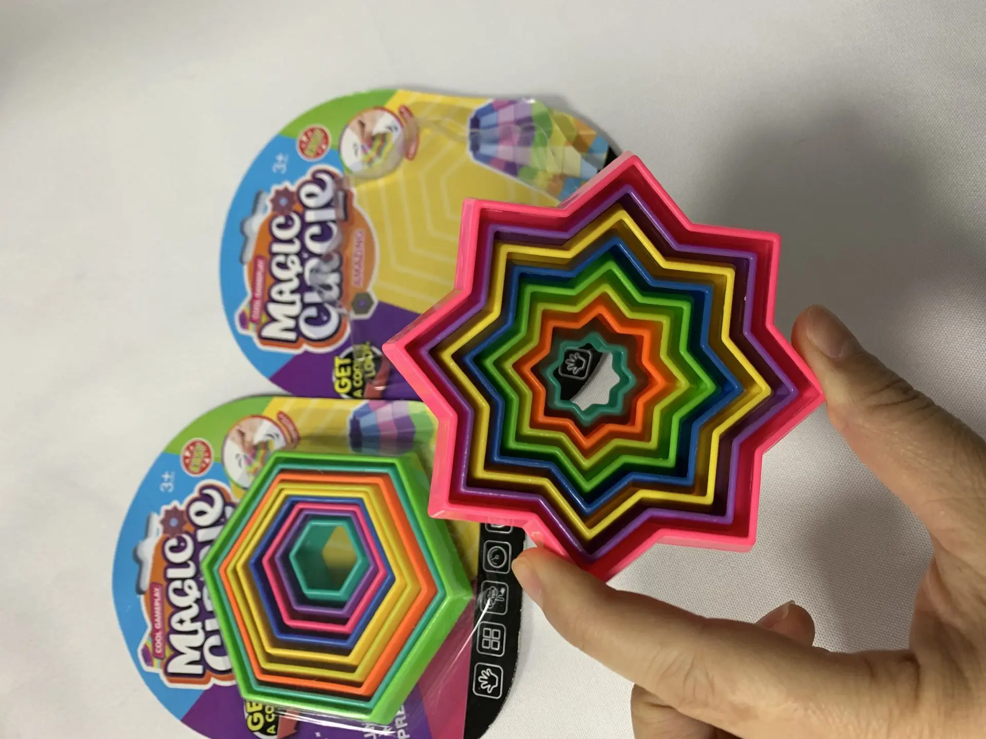 M1995 2022 Magic Circle Fidget Toy Game For Chidren's Educational ...