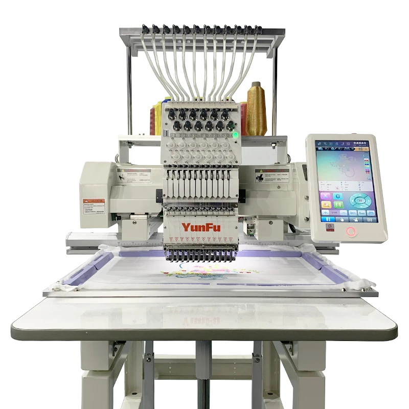 High-speed Commercial Embroidery Machine - Easy Operation