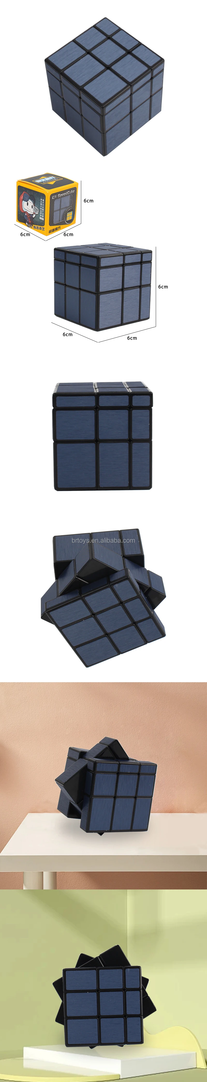 QiYi 3x3x3 Blue Infinity Mirror Cube Speed Puzzle Magic Cube| Alibaba.com