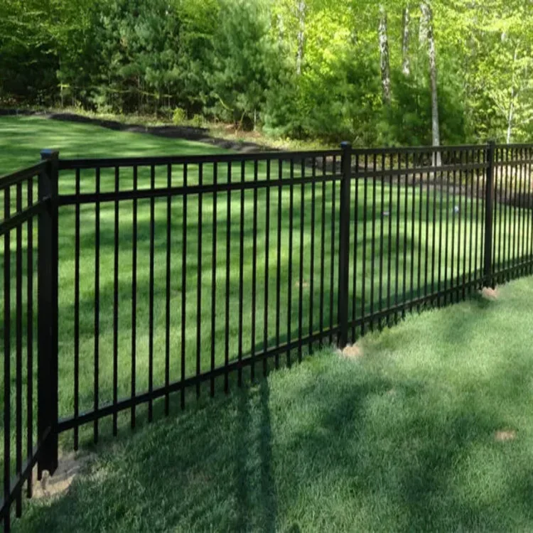 2024 Galvanized 6ftx8ft Metal Pipe Rust-proof Safety Steel Fence ...
