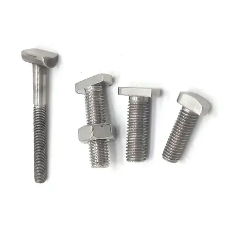 Custom M8 Stainless Steel T-slot Bolt T-head Type With Rhombus Design ...