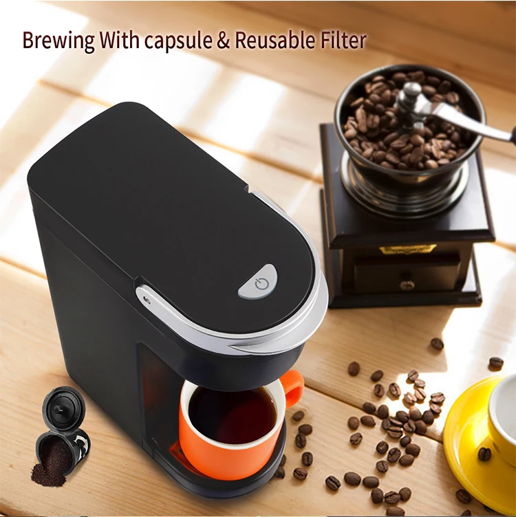New Home Kitchen Electric Automatic Capsule Coffee Machine Coffee Maker ...