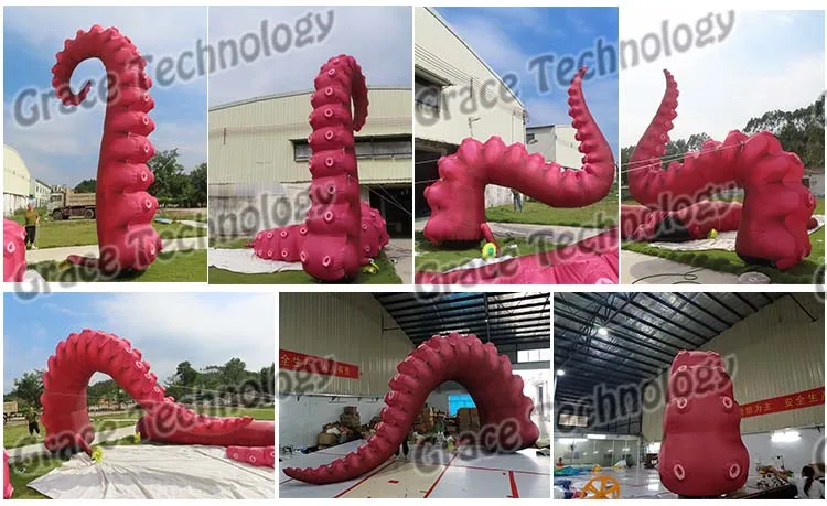 Giant Inflatable Octopus Tentacle - Perfect Halloween Decor
