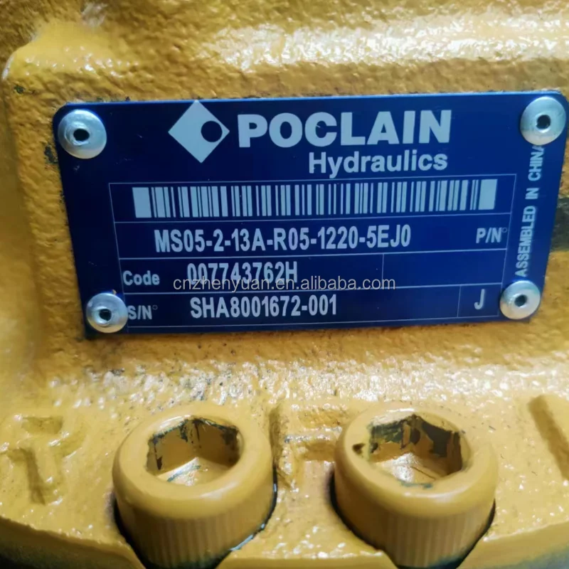 Poclain Rotator Piston Motor Ms50 Ms50-2 Ms50-0 High Torque Hydraulic ...