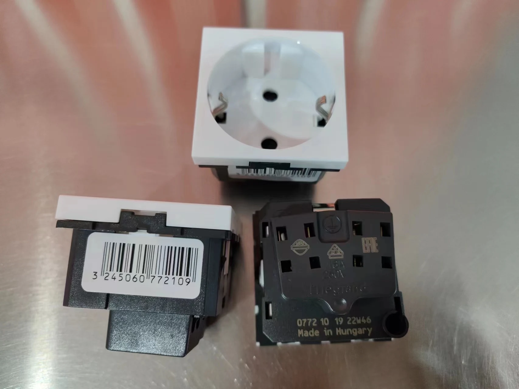 Euro Power Socket 16A/250V - European Electrical Plug for Wall Outlet ...