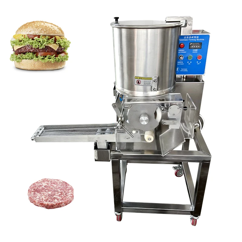 Industrial Automatic Burger Patty Machine/meat Pie Making Machine ...