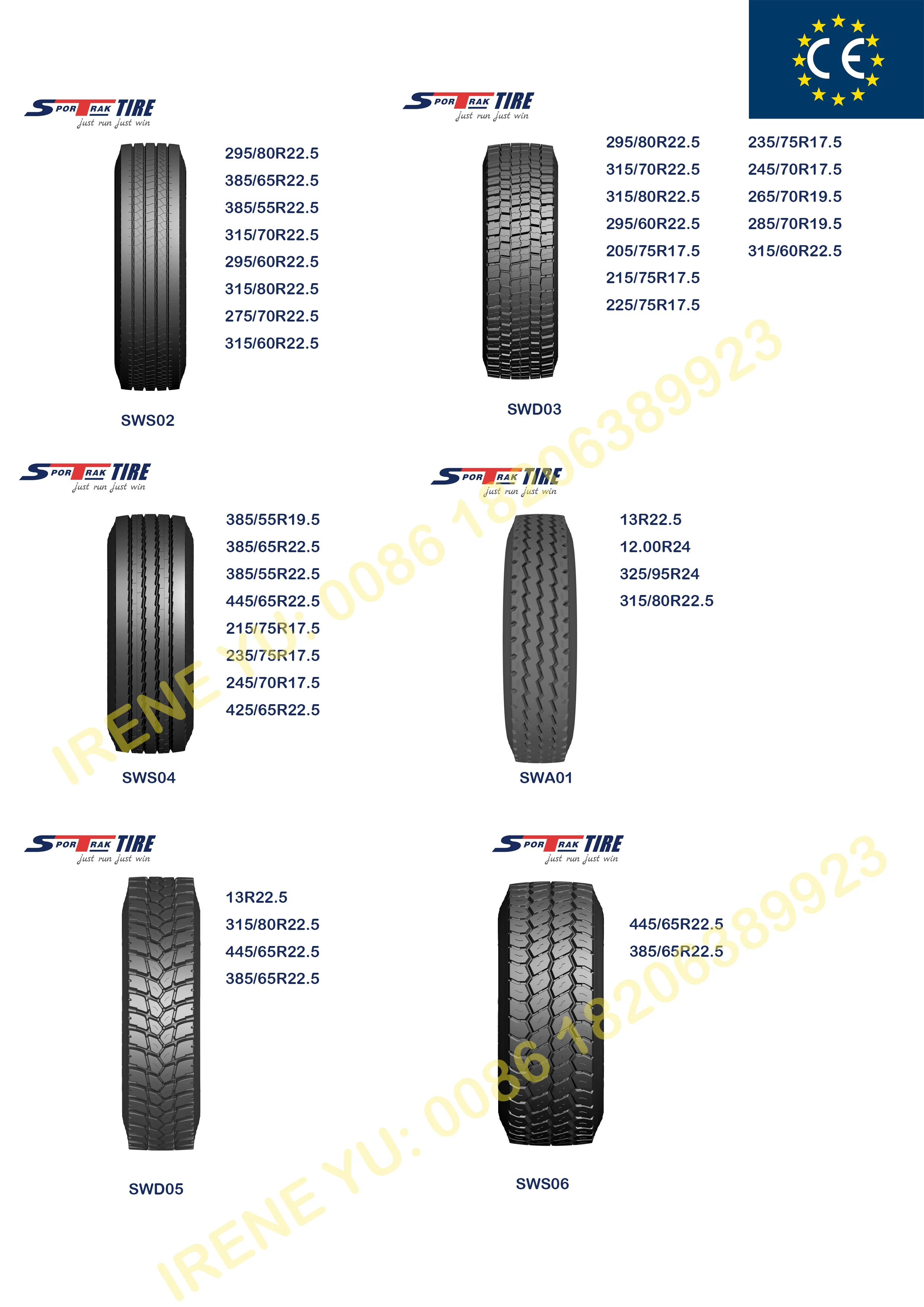 Ece Certification Superway Brand 265/70r19.5 Drive Premium Thailand Commercial Truck Tire - Buy ...