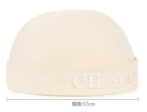 3D Embroidery Simple Custom Brimless Snapback Baseball Cap| Alibaba.com