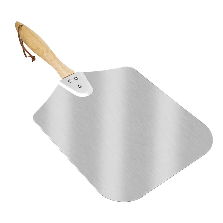 Pizza Spatula For Grilling Turning Peel 10 Inch 12 16 Smooth Wooden ...