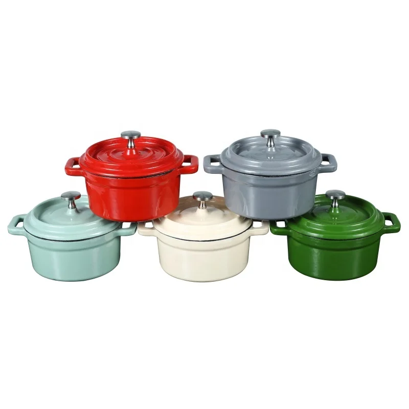 Cast Iron Mini Casserole With Lid Cocotte - Buy Cast Iron Mini ...