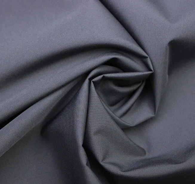 Waterproof White Taffeta Fabric 400t 50d 100% Polyester Pu Milky Film ...