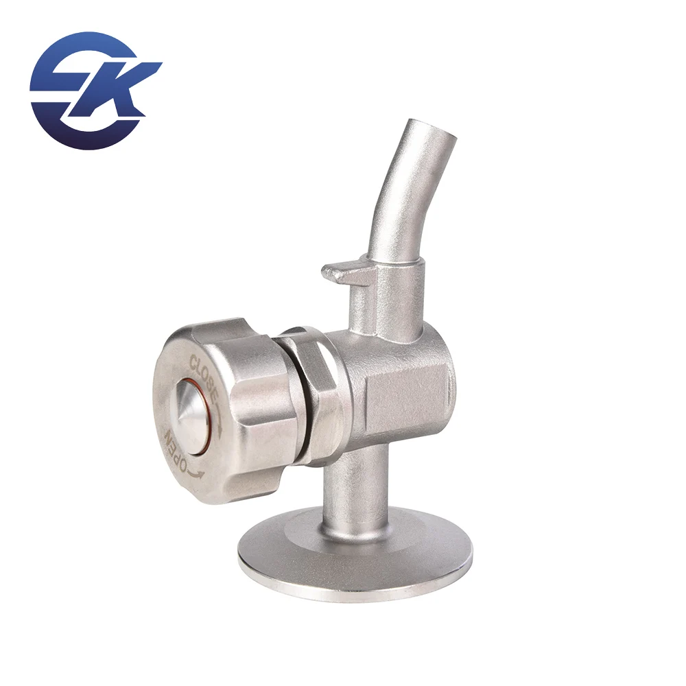 Aseptic Stainless Steel Sanitary Tri Clamp Beer Brewing Sampling Valve ...