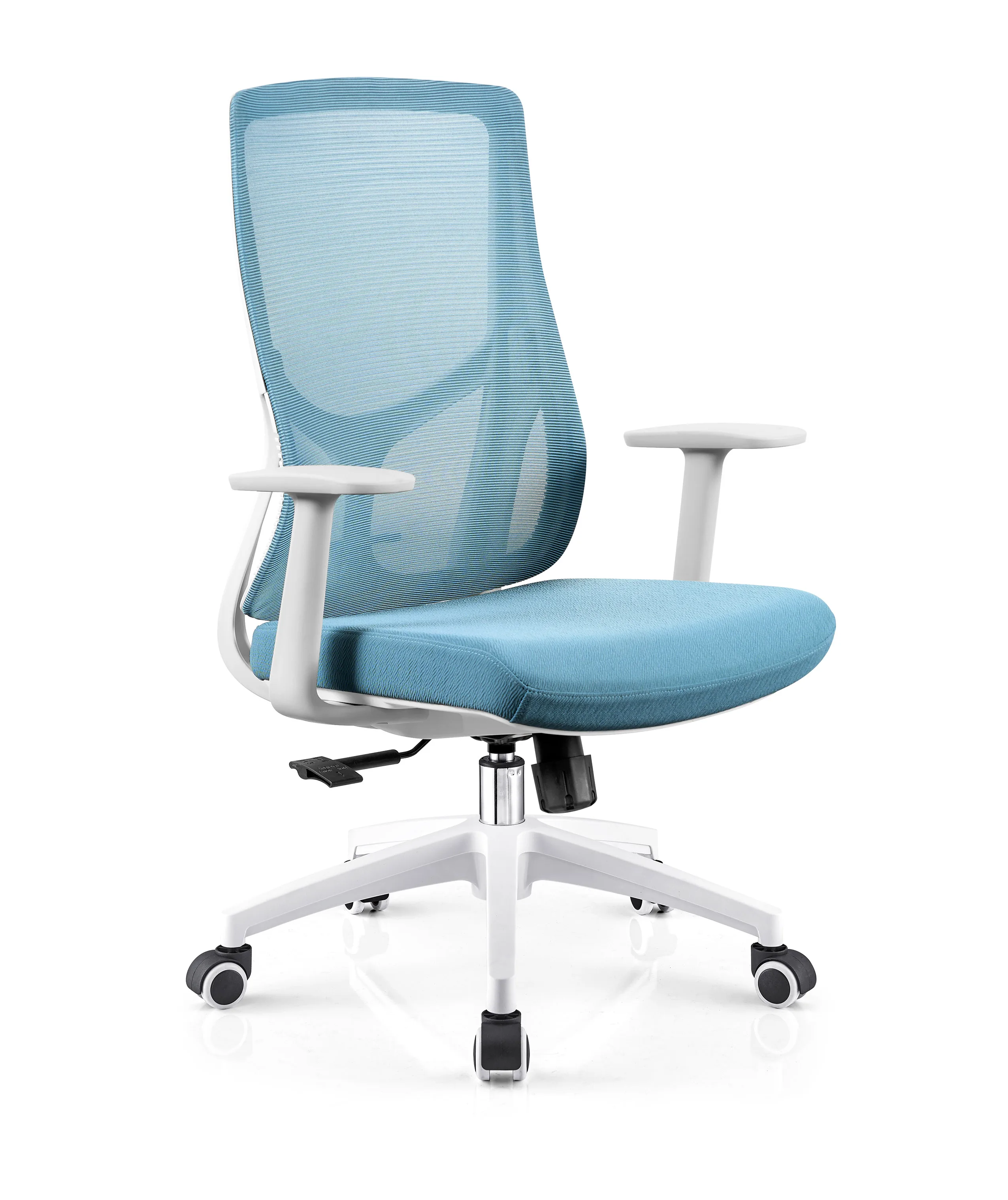 Modern Nylon Foot Mesh Fabric Backrest Adjustable Swivel Office Chair ...