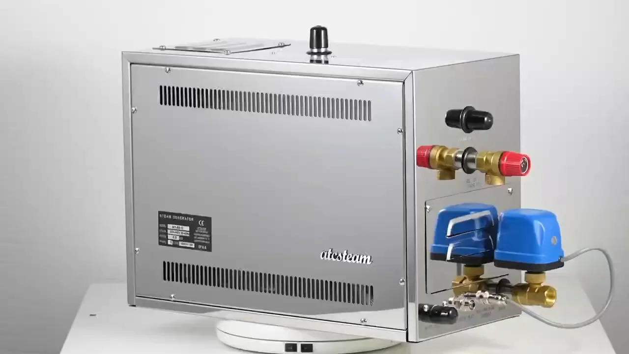 9kw Ats Sauna Spa Steam Generator Shower Sauna Home Steam Bath ...