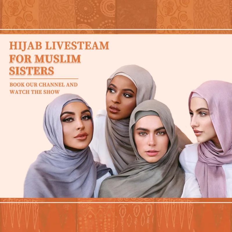 hijab factory show different designs Product Show Stream 2023 - Alibaba.com