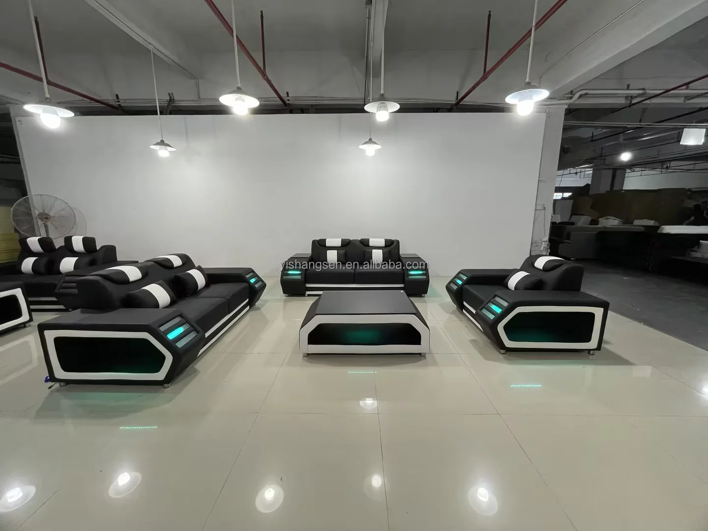 Functional LED Sofa Set for Home - Modern & Comfortable