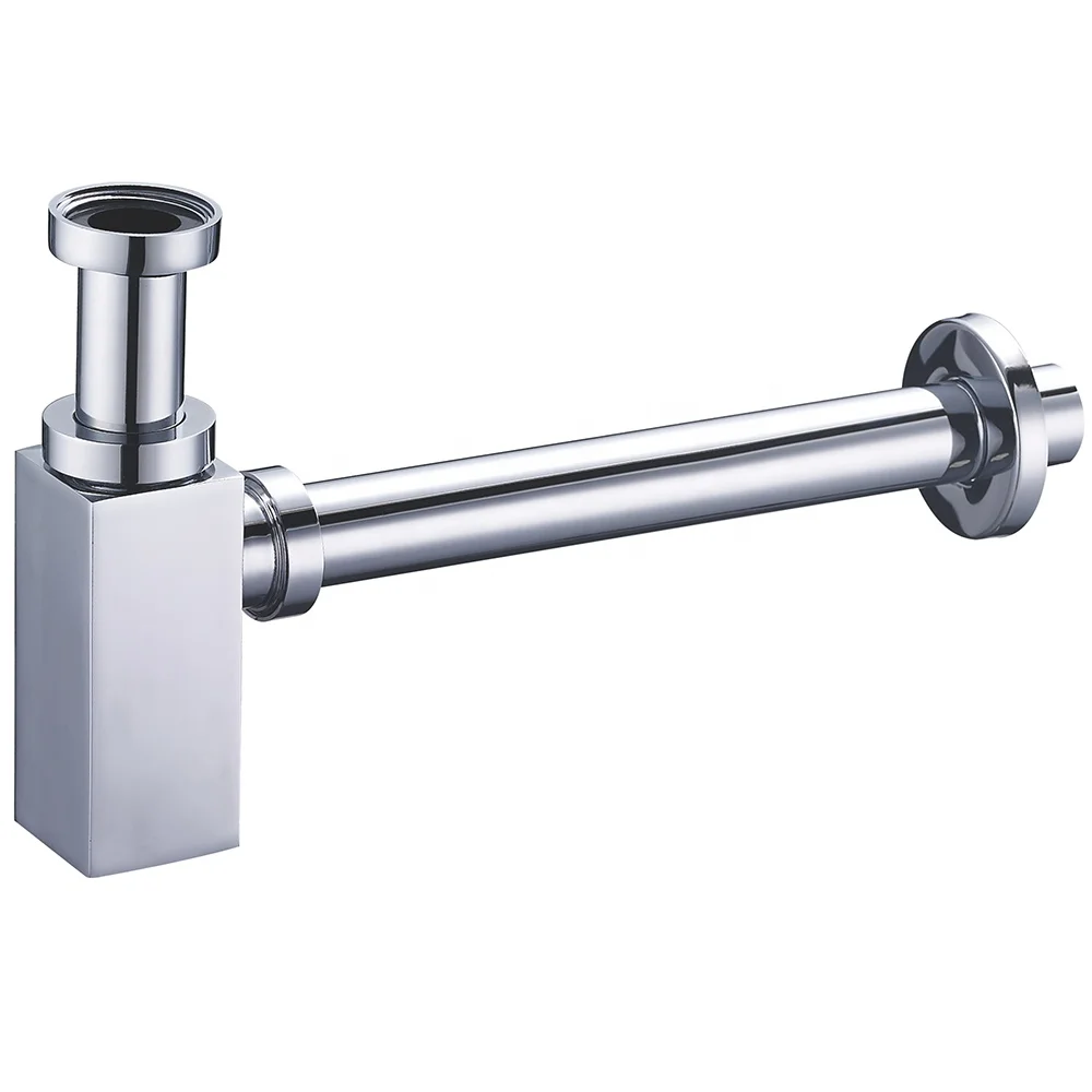 Brass Wash Basin Siphon Waste Pipe Drain - Trampa De Agua Para Drenaje