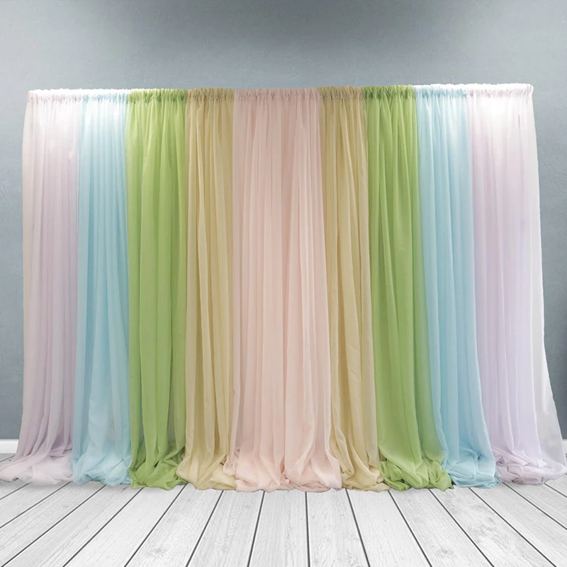 10x20ft Double Cross Bar Pipe and Drape Kit for Weddings