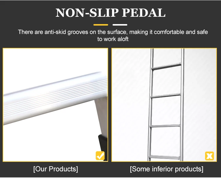 Hanging Wall Ladder Step Ladder Extension Sectional Stacking Single ...