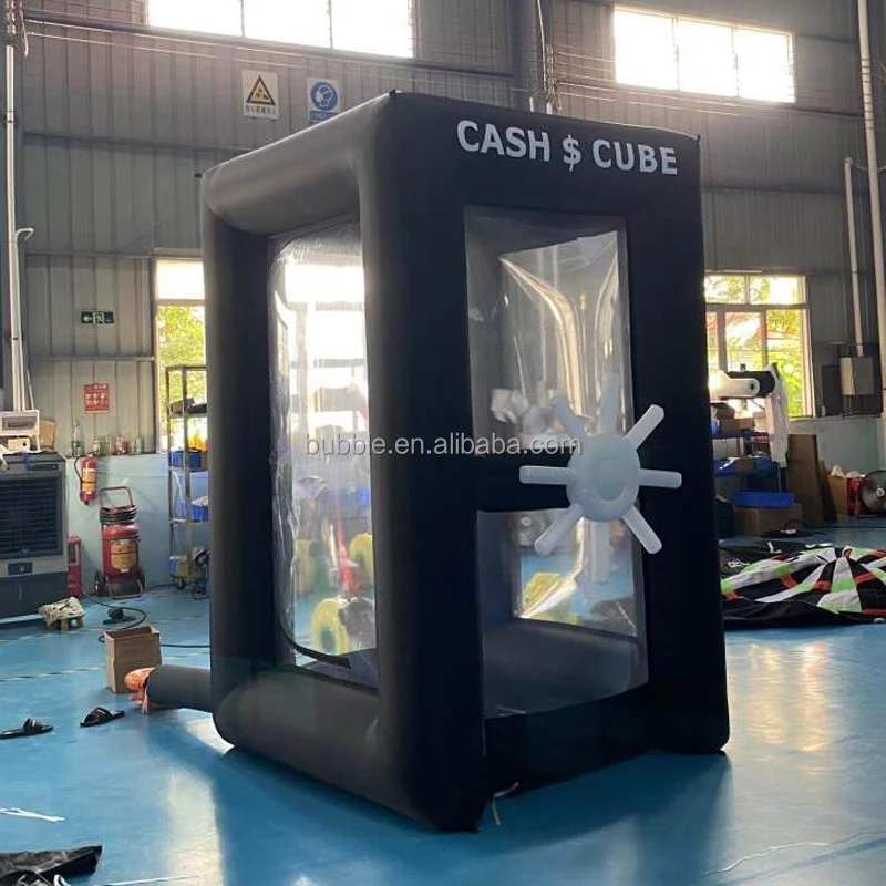 Hot Sale Inflatable Money Machine Exciting Money Grab Booth Cash Cube ...