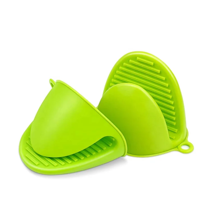 Insulated Heat Resistant Silicone Pot Holder Microwave Kitchen Oven ...