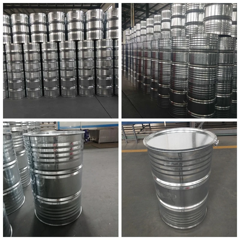 200L Galvanized Steel Drums - Durable & Corrosion-resistant