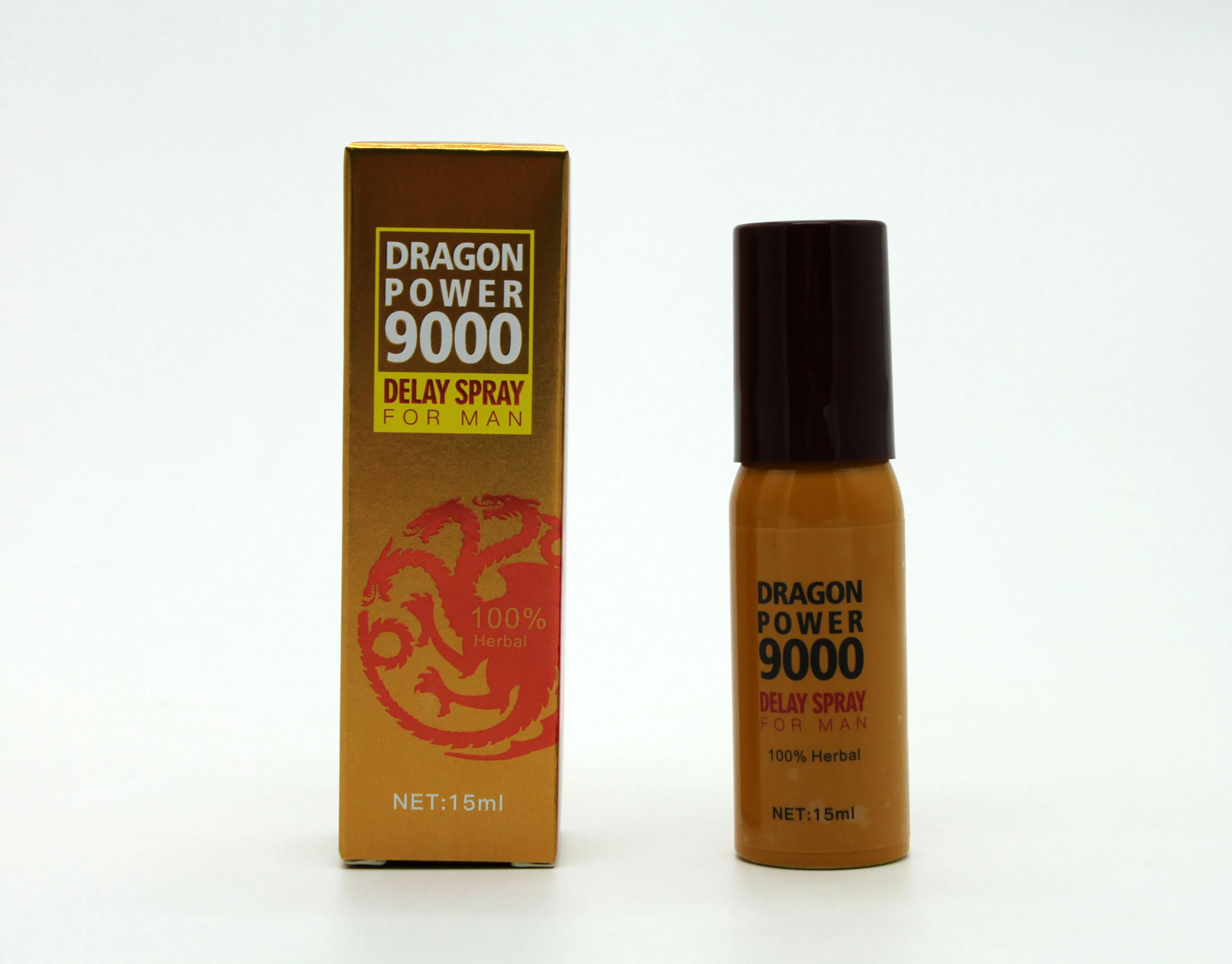 Dragon Power 9000 Adult Men Penis Sex Toy Cleaner Timing Delay Spray ...