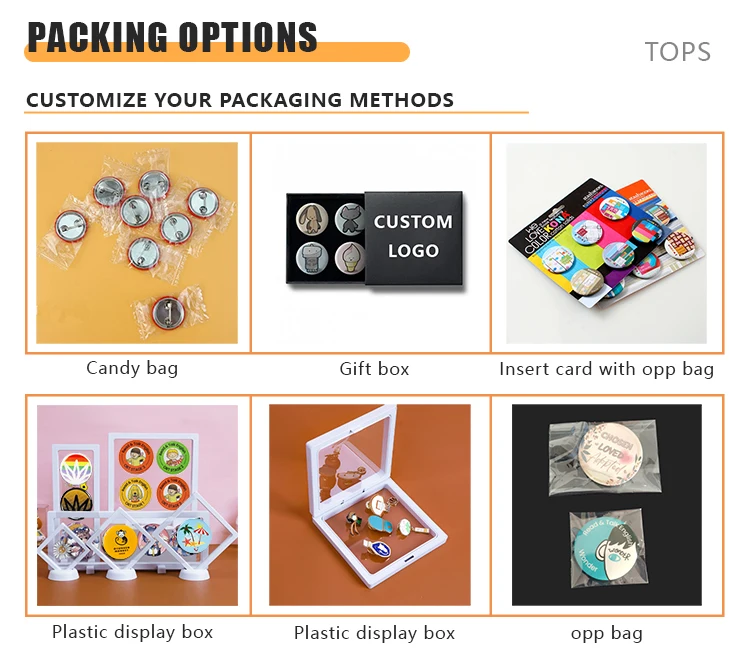 Personalized Magnetic Badges Tin Button Fridge Magnet Badge Decrate ...