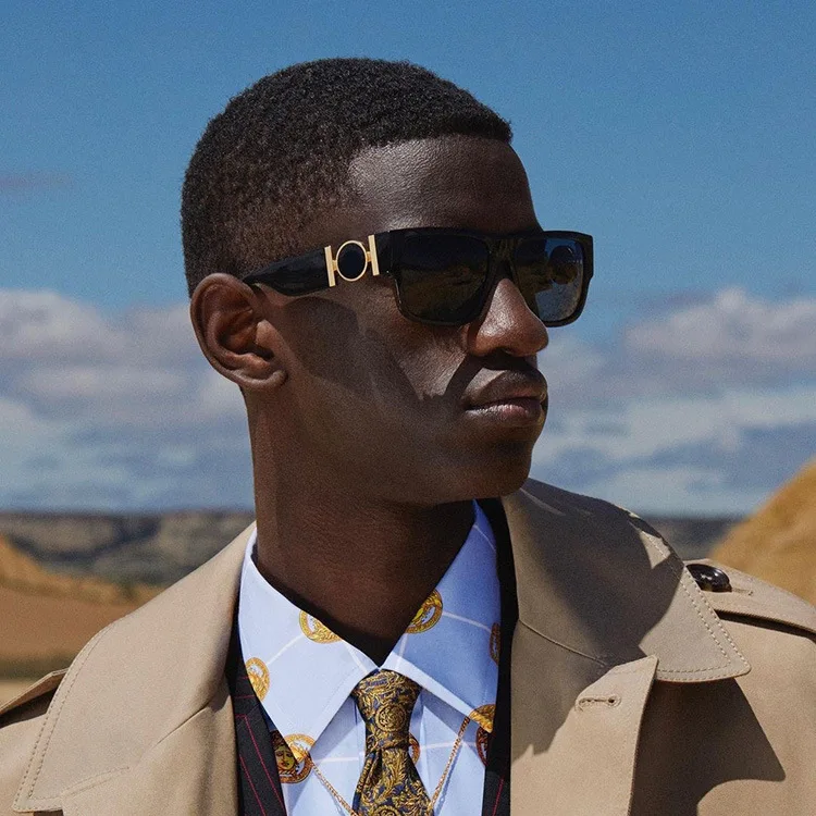 VASHAP SPR 8173 Hexagon Sunglasses - Fashion & UV Protection