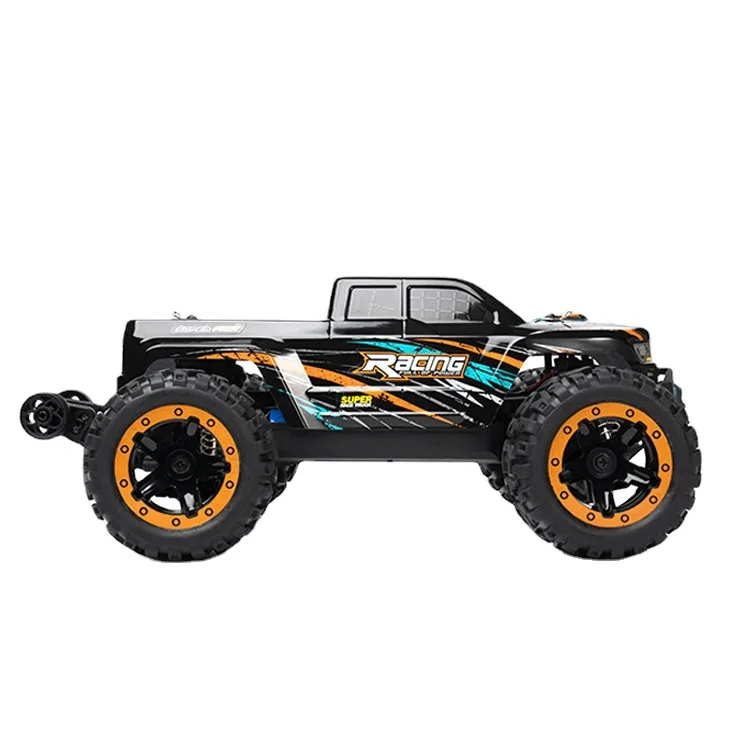 Best Selling 2.4g 4wd 1/16 High Speed 45km/h Brushless Rc Truck 4x4 Led ...
