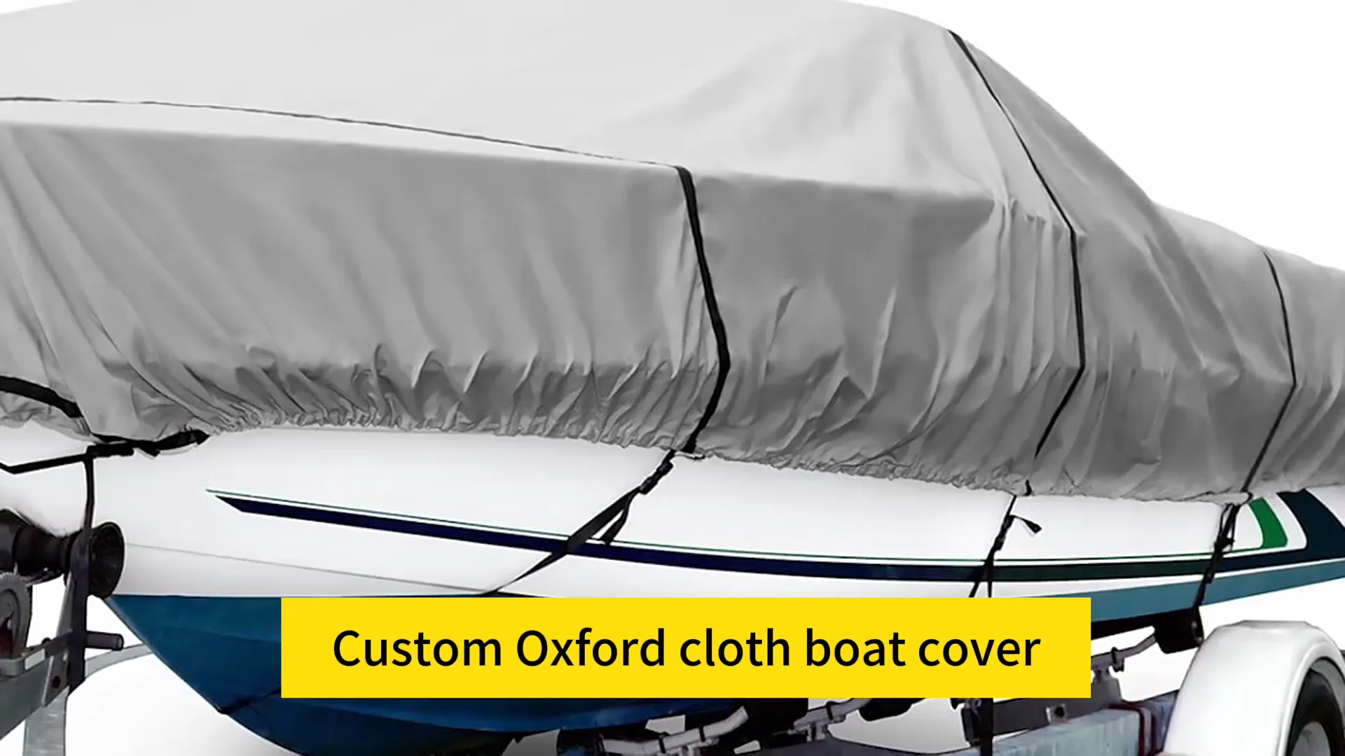 Custom Heavy Duty 600d Waterproof Boat Cover Outdoor Oxford Cloth Can ...