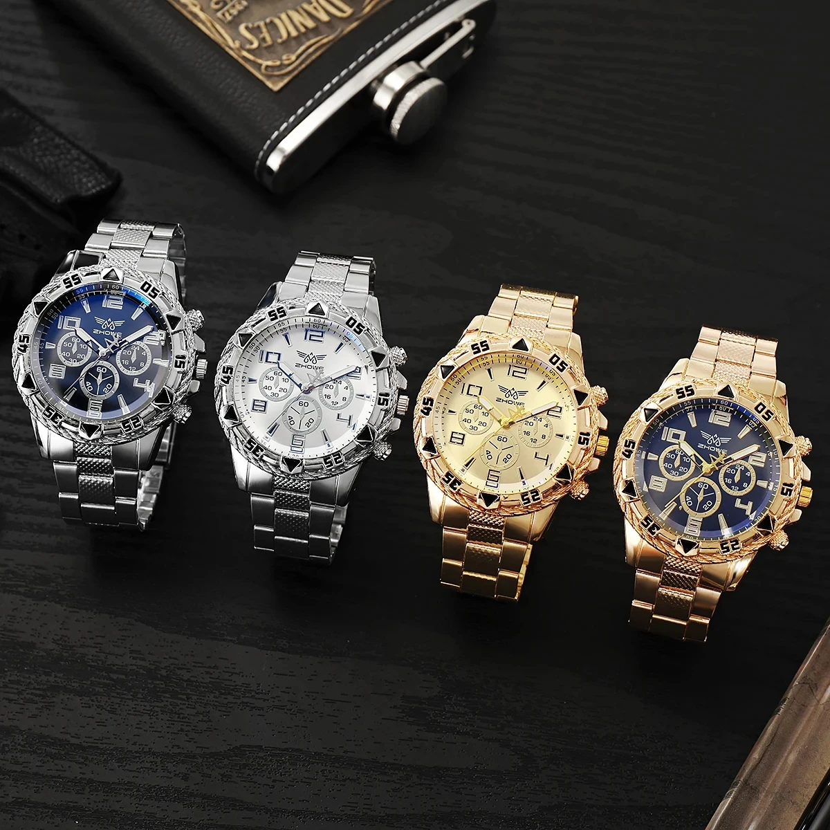 Shop Our Rock Heavy Popular Big Dial Men’s Quartz Watches
