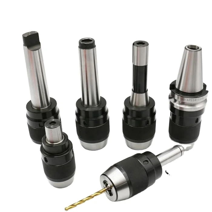 Morse Taper Type Shank MTA MTB Integrated APU Keyless Drill Chuck 13mm 25mm