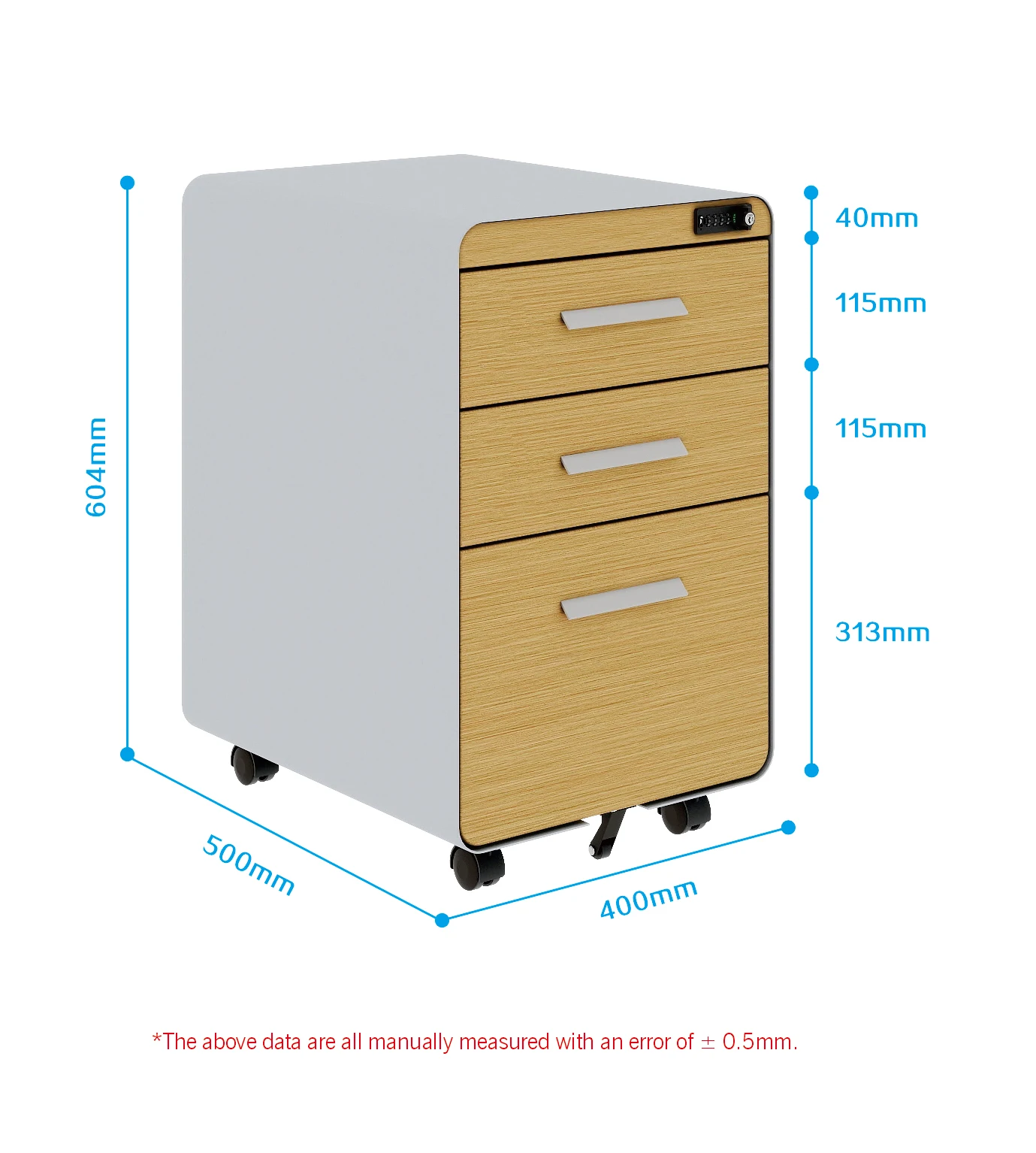 Office Furniture Movable Storage Pedestal Cupboard Under Desk Office ...