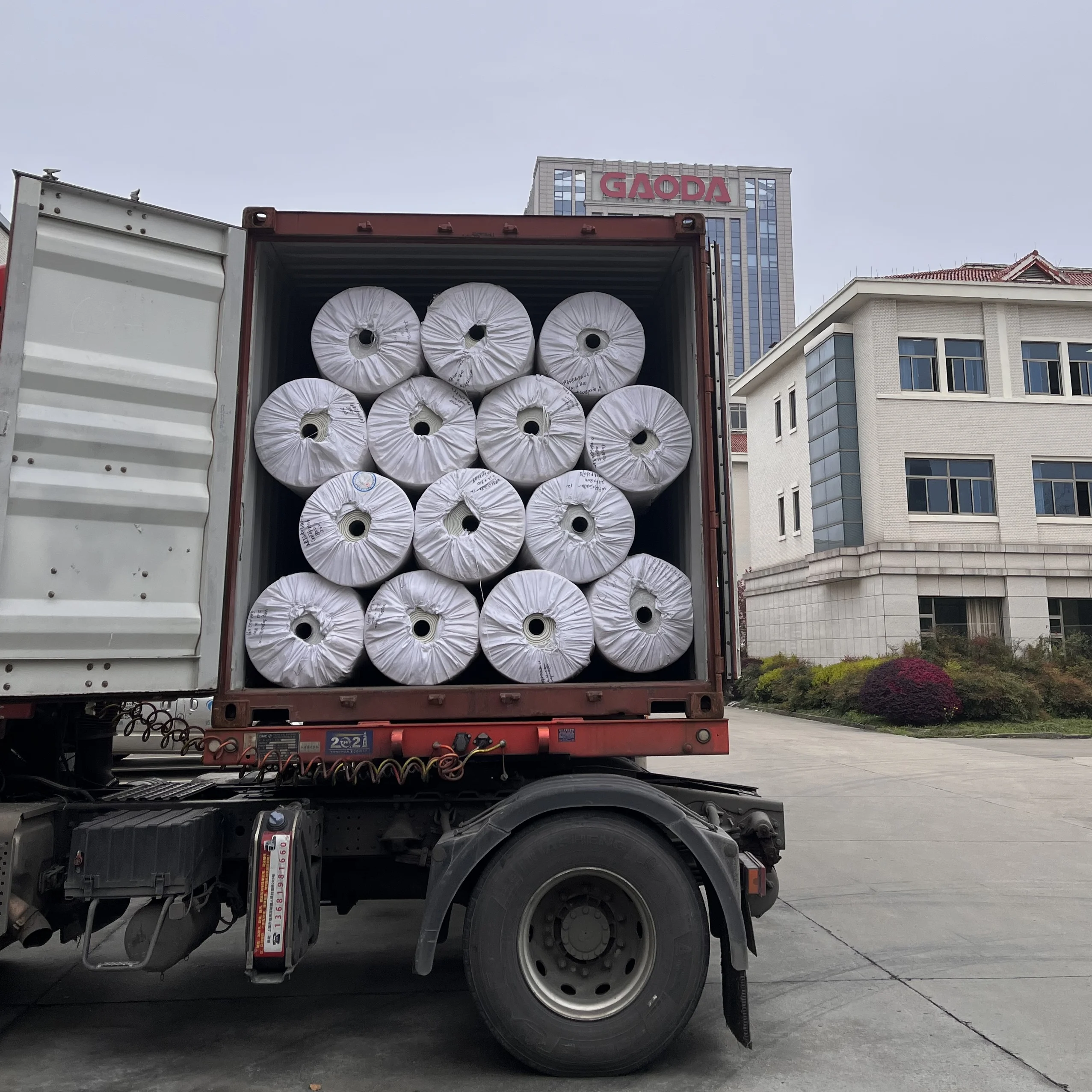 Reinforced Fabric Gaoda Customized 100% Polyester Industrial Warp ...