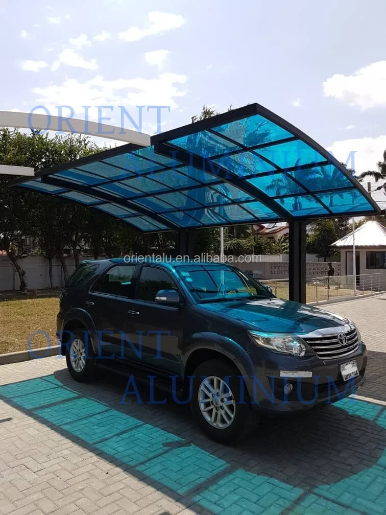 Aluminum Carport Cantilever Garages System for Car Parking