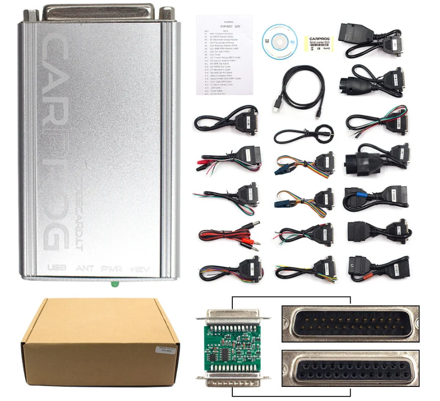 Carprog Full V10.93 V10.05 V9.31 Ecu Chip Tunning Car Prog V10.05 Dashboard Scanner Immobilizer ...