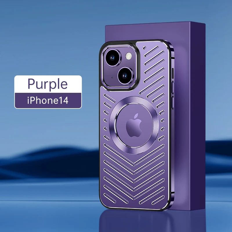Ice Armor Cooling Metal Phone Case for Iphone 13/14 Pro Max