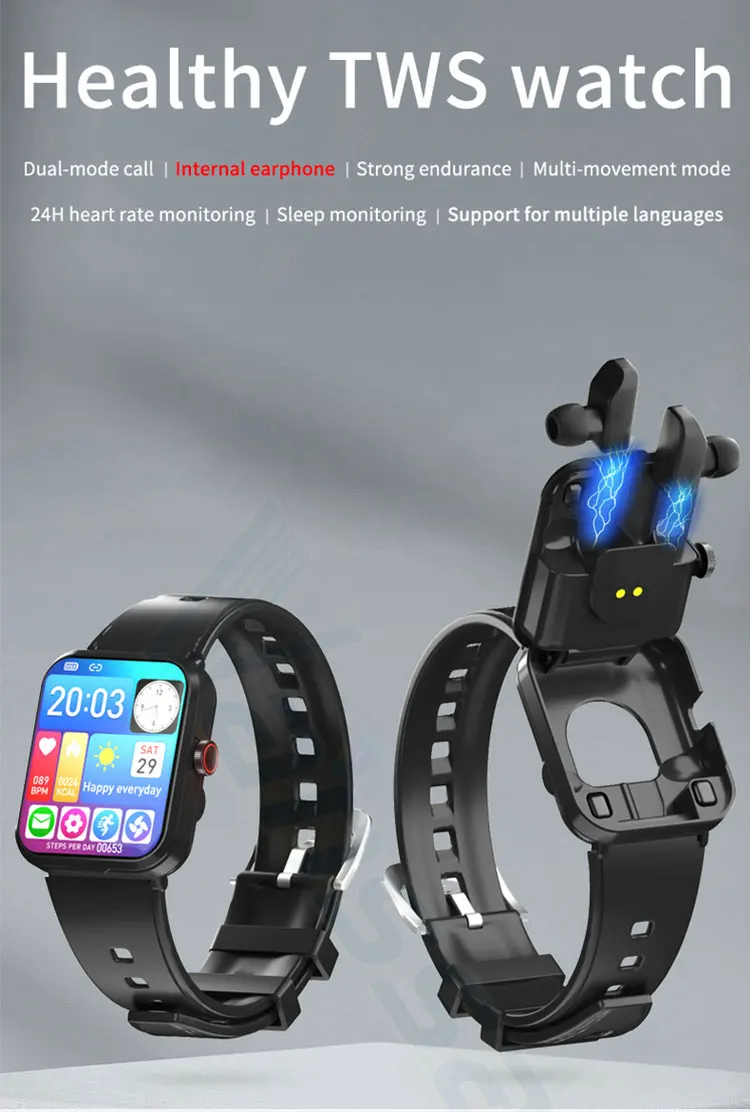 V22 Smartwatch - Customizable Relogio with Voice Assistant