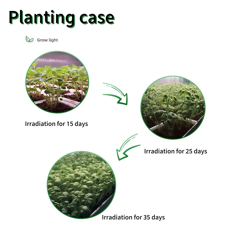 Full Spectrum Red Blue T8 Led Tube Indoor Grow Light System For ...